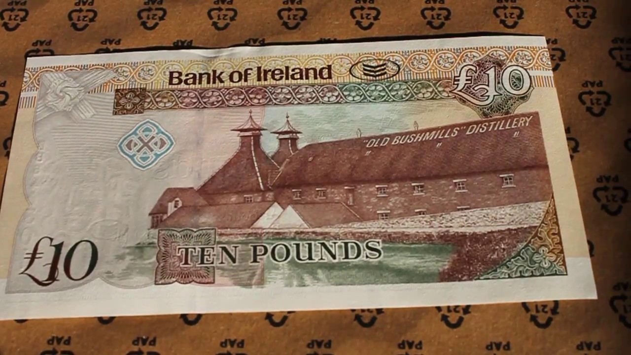 10 Pound Northern Ireland Whisky Distillery Note - YouTube