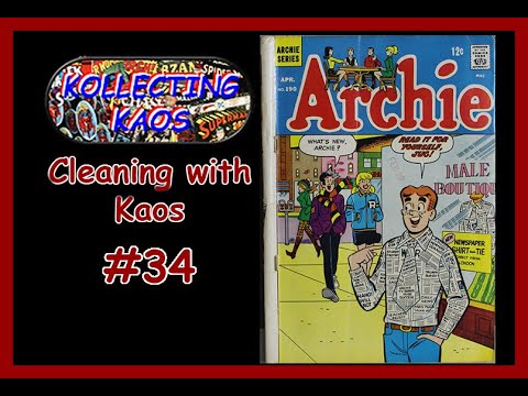 Cleaning with Kaos #34: An update about a vintage plan and I tackle a slight spine roll!