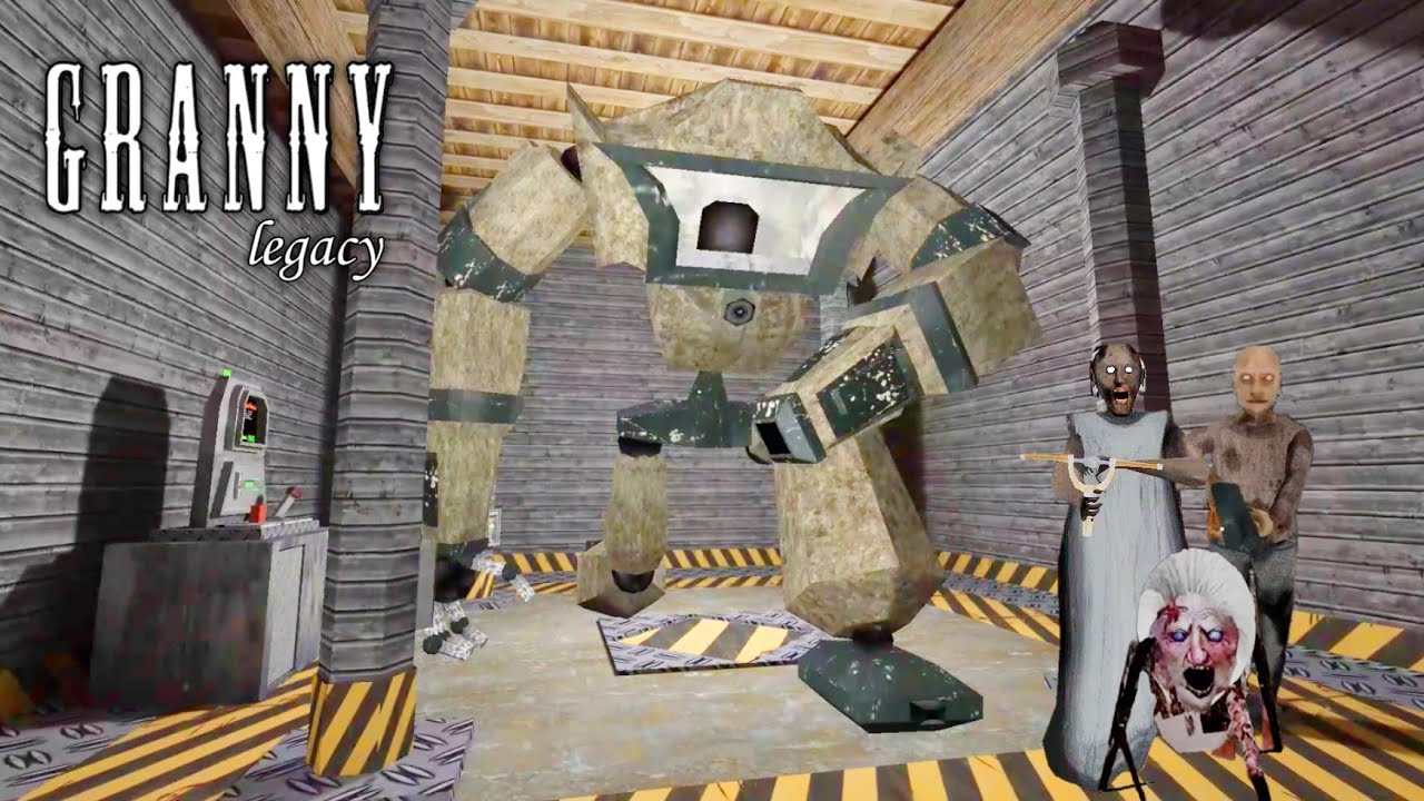 Granny: Legacy - New Robot Escape Full Gameplay | Granny New Game WIth ...