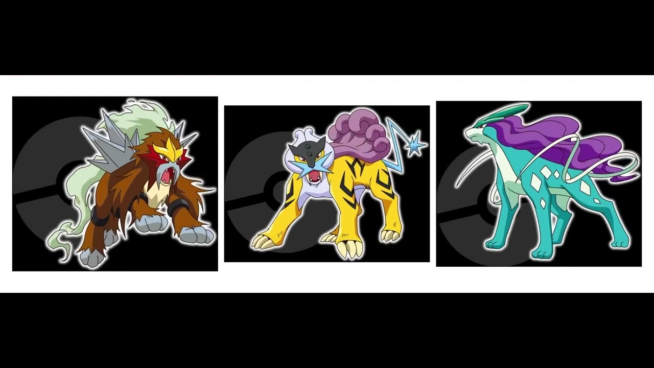 The 3 Legendary Beasts - YouTube