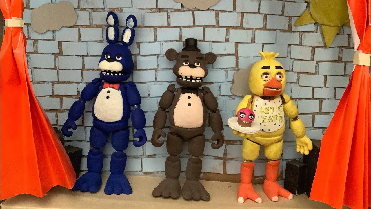 Fnaf stop motion part 1 - YouTube