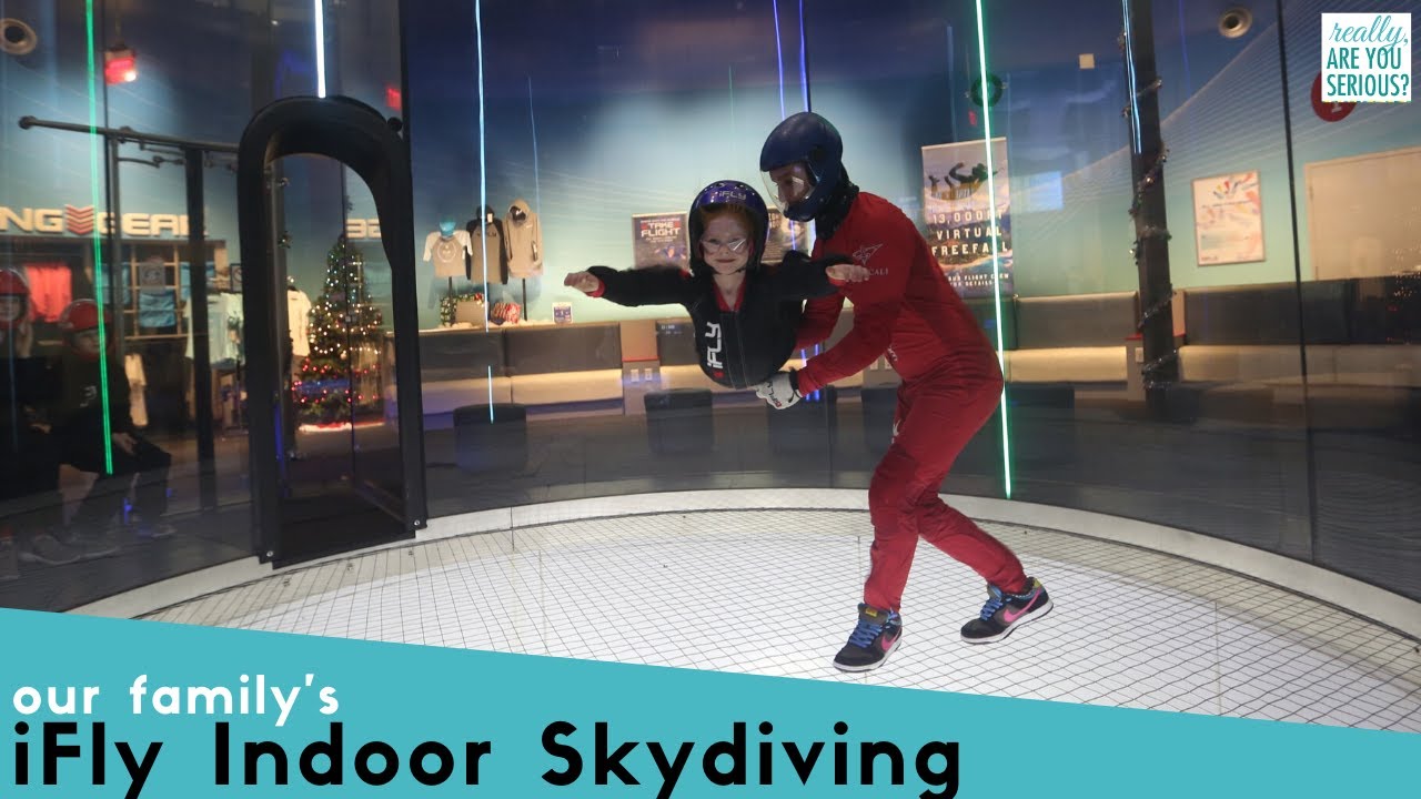iFly Indoor Skydiving Family Experience - YouTube