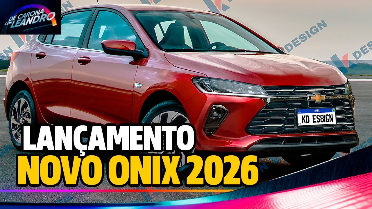 NOVO CHEVROLET ONIX 2026. QUANTO VAI CUSTAR? MOTOR COM CORREIA A ÓLEO ...