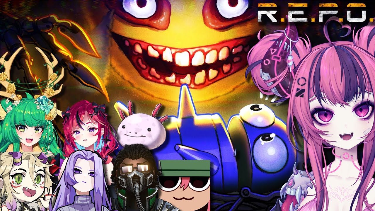 Ironmouse Plays R.E.P.O. w/ Haruka, AI Candii, HeavenlyFather, Saiiren ...