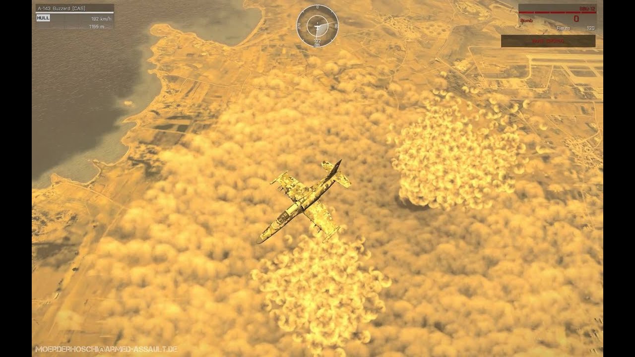ArmA III - Nuke Script ported from ArmA II - Jet GBU Drop - W.I.P. - YouTube