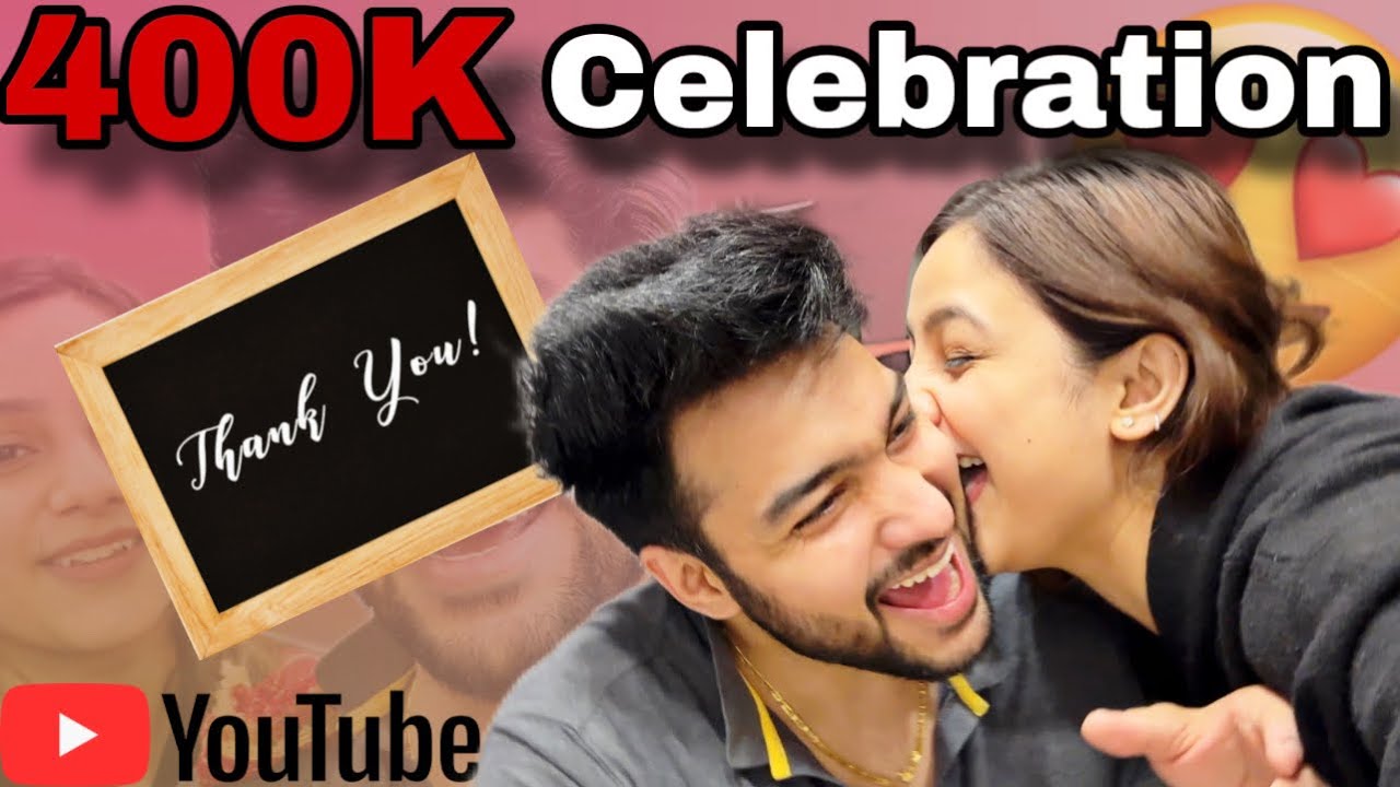 400K YOUTUBE FAMILY CELEBRATION ️ | @tusharshrutivlogs - YouTube