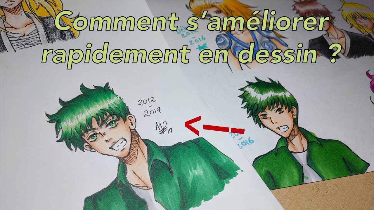 //TUTO// Comment PROGRESSER plus RAPIDEMENT en DESSIN !! - YouTube