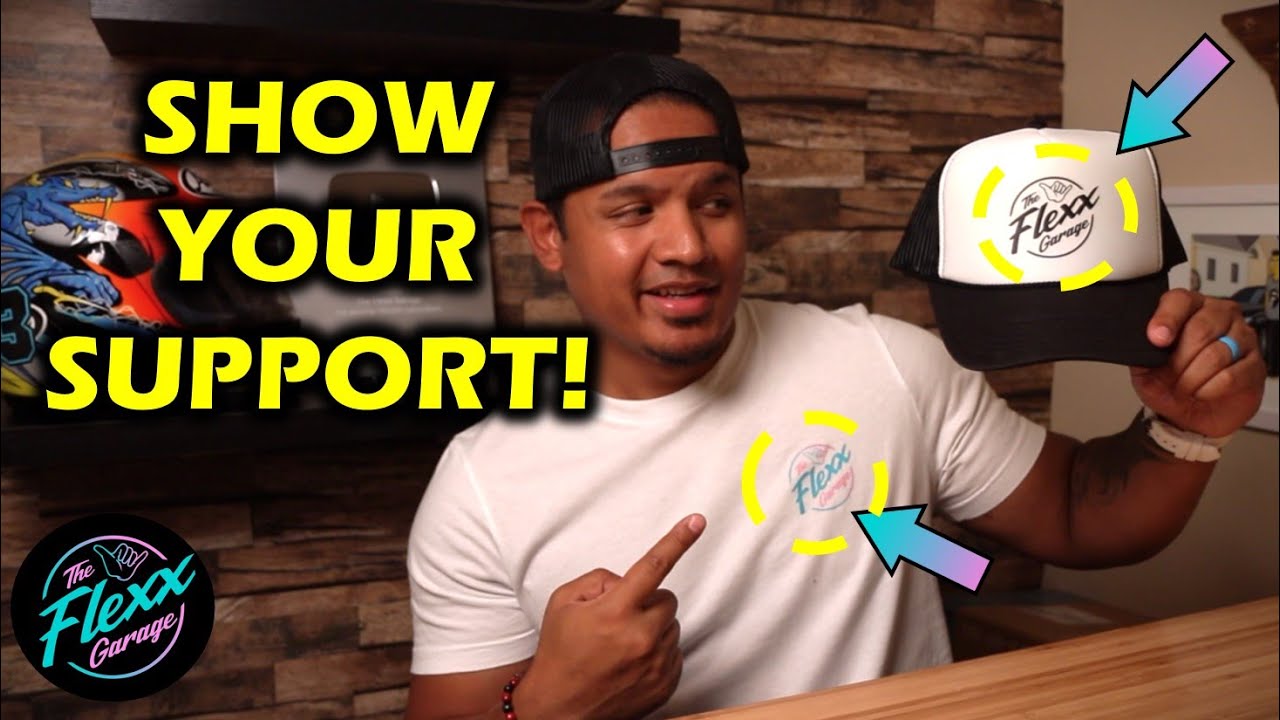 THE FLEXX GARAGE MERCH STORE! (Shirts, hats, and more to come) - YouTube