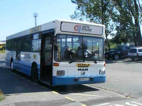 Autobuz Man SL 222 din Oradea - YouTube