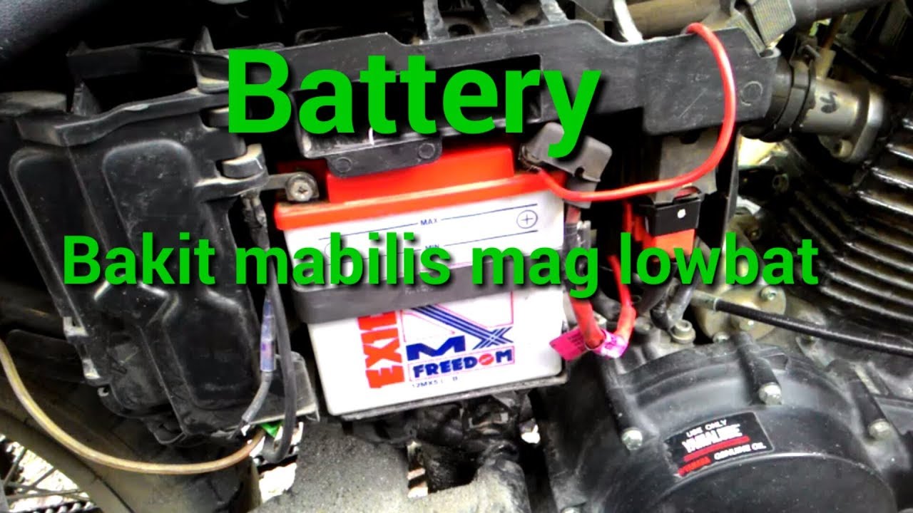 Battery bakit mabilis mag lowbatt - YouTube