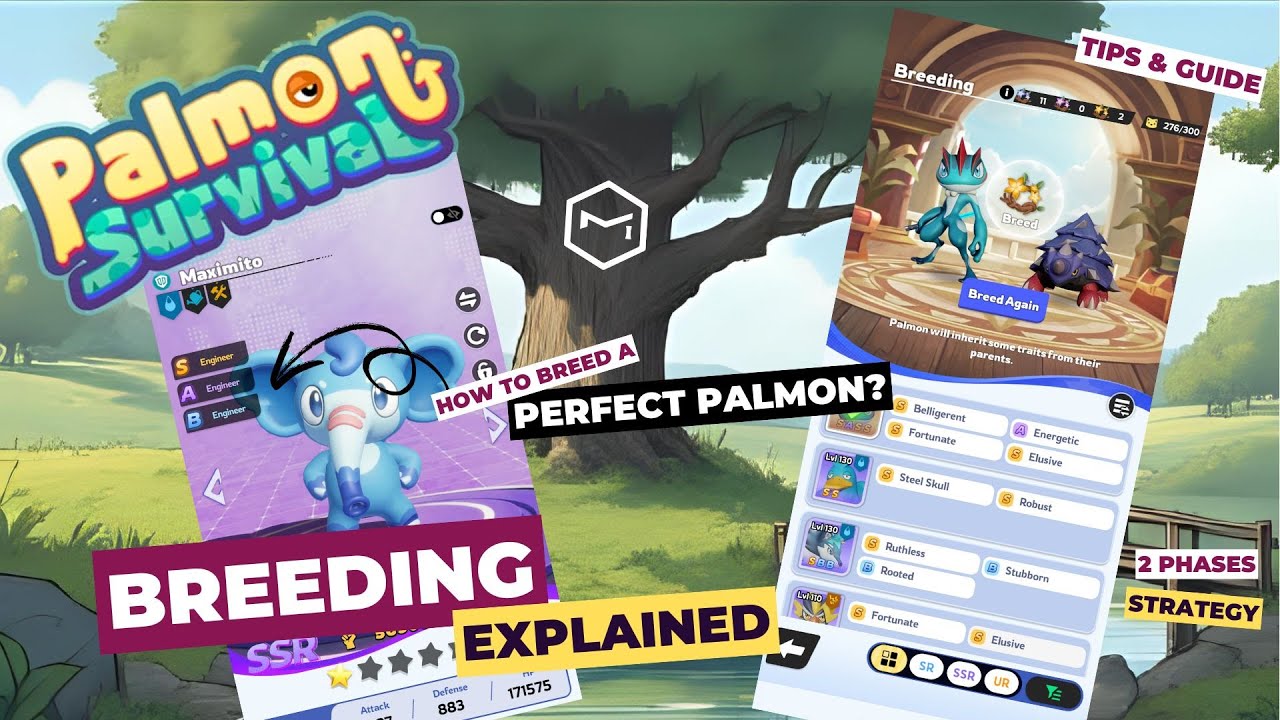 Palmon Survival Hero Tips & Breeding Guide | How to Breed the Perfect Palmon - YouTube