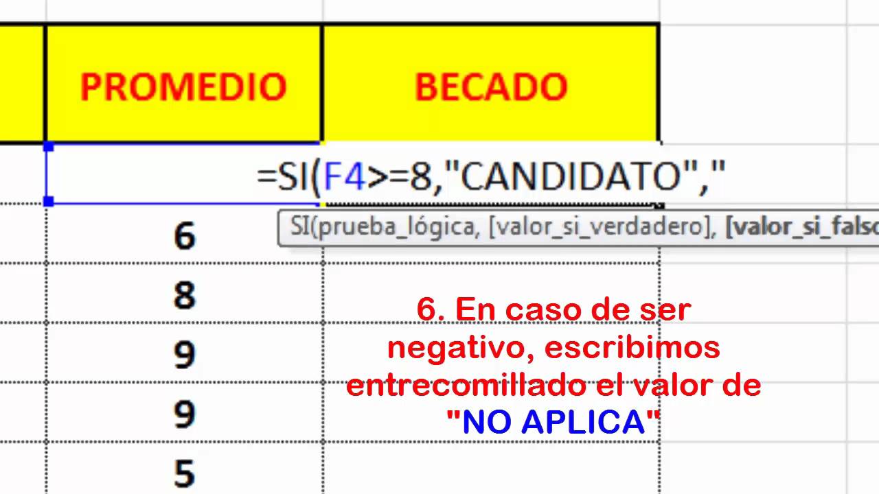 Función SI - YouTube