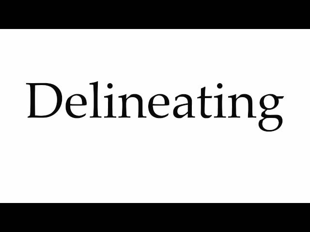 Delineating Pronunciation