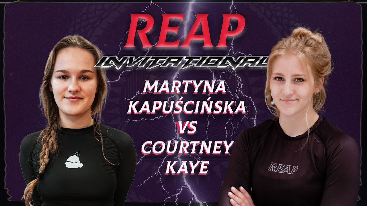 Courtney Kaye Vs Martyna Kapuscinska - Reap Invitational - YouTube
