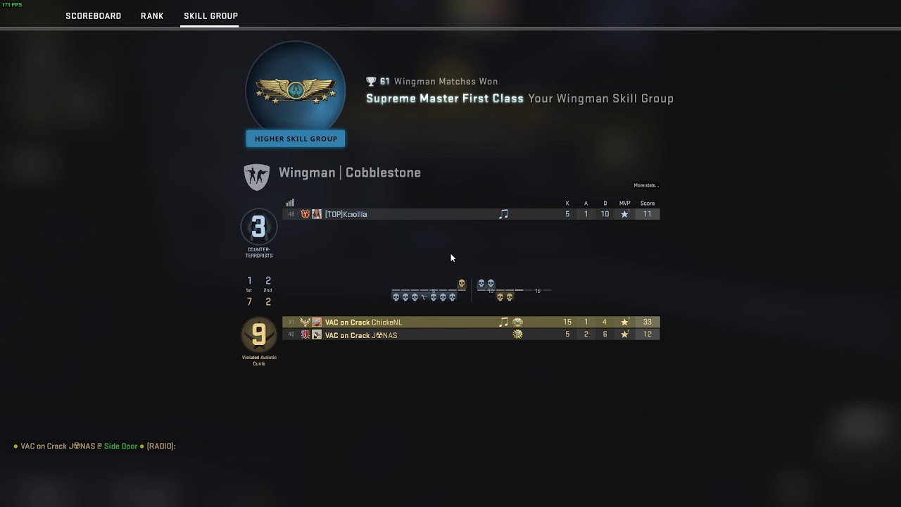 Nice Wingman ranks - YouTube