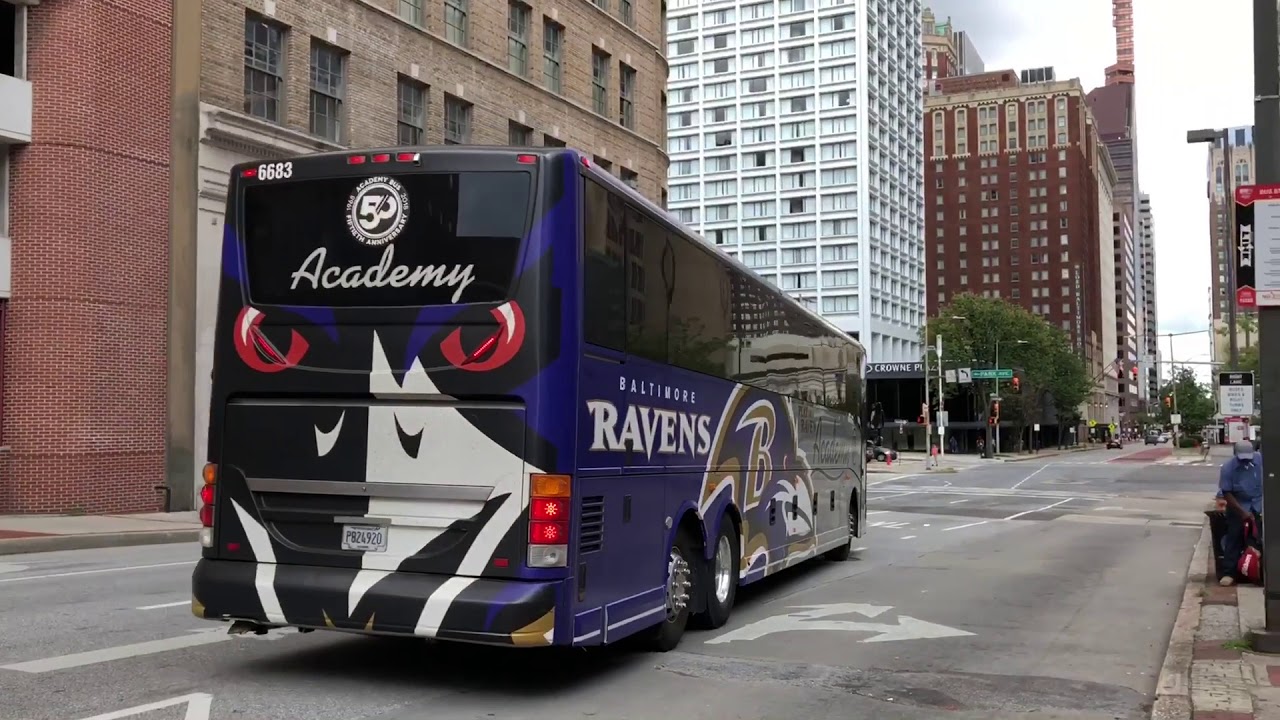 Academy Bus Van Hool C2045’s 6683, 6598 & 6634 on MTA Maryland Commuter ...