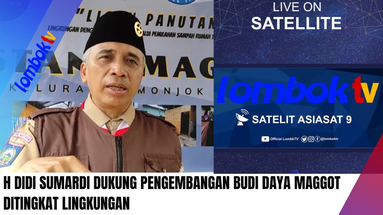 H Didi Sumardi Dukung Pengembangan Budidaya Maggot Ditingkat Lingkungan ...
