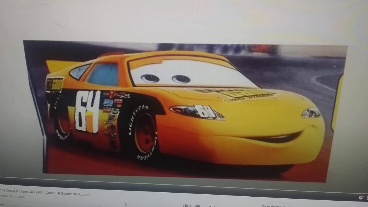Zeddy (Voice) Octane Gain #64 (Cars 1 Hi-Octane VG Racers) - YouTube
