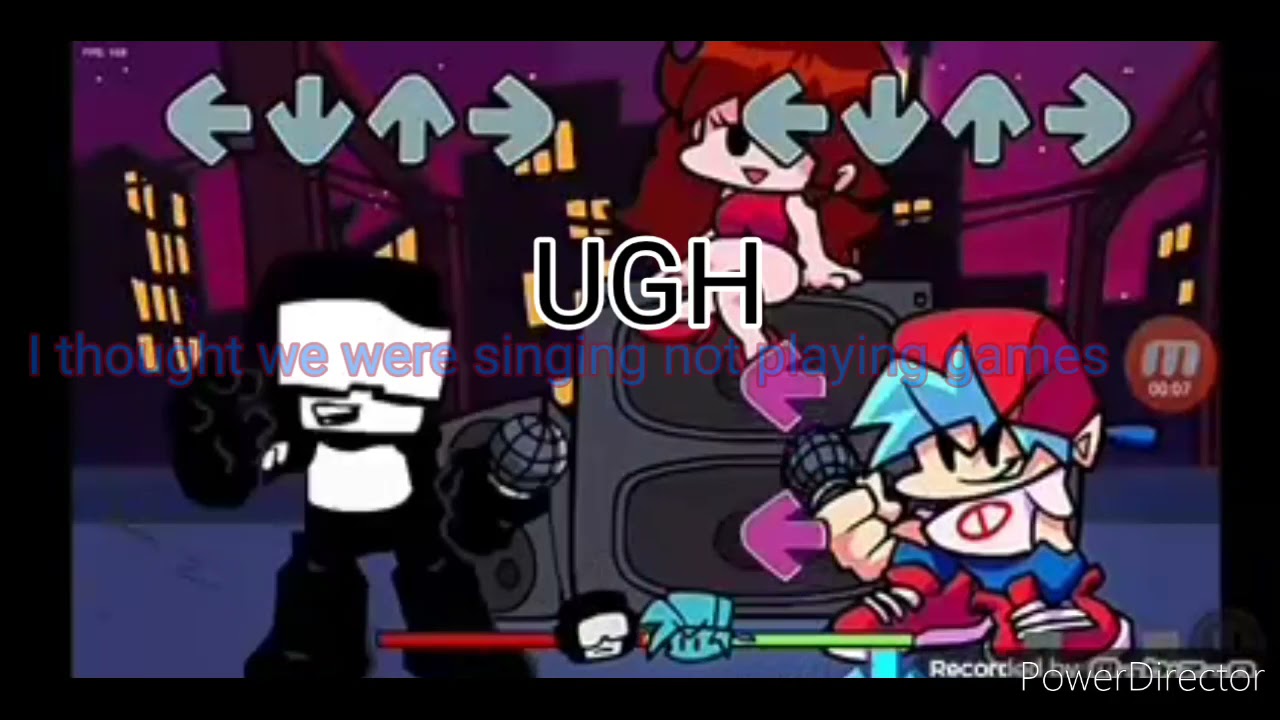 Ugh FnF Lyrics Boyfriend Vs Tankman - YouTube