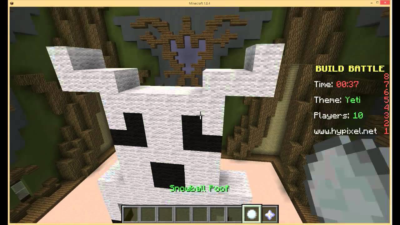 Heavens Creeper Build Battle "Yeti" - YouTube