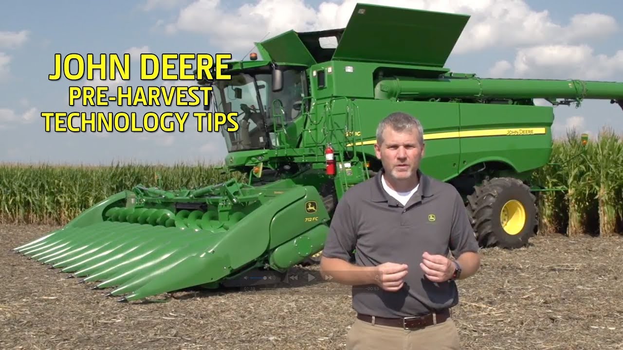 John Deere Pre-Harvest Technology Tips (Quality Data) - YouTube