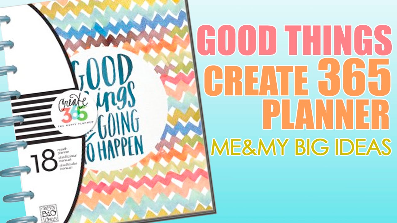 Good Thing Create 365 Planner - YouTube