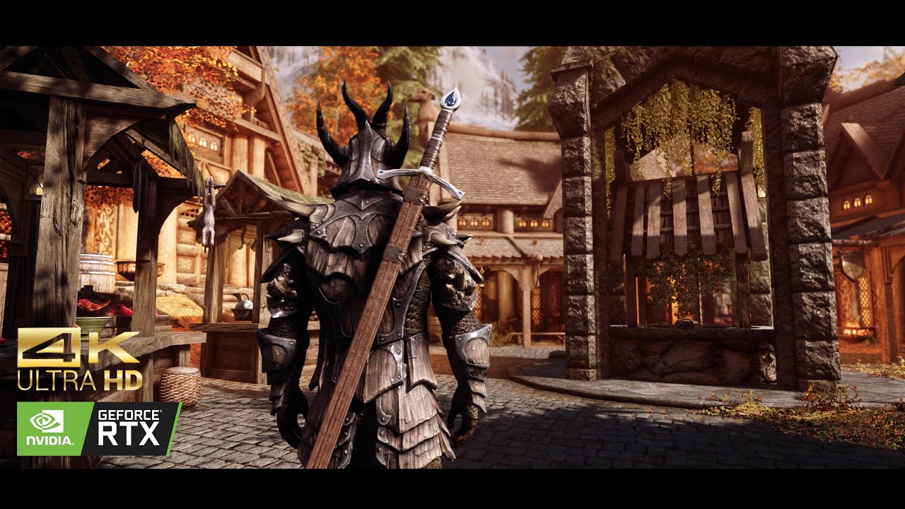 Skyrim Ultra Modded 2021 4k Whiterun - YouTube