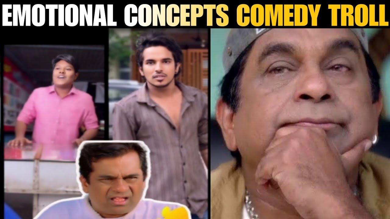 Emotional Concepts Comedy Troll | Latest Comedy Trolls Telugu | Reels ...