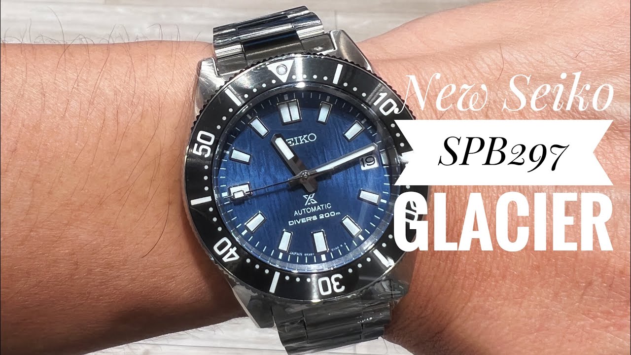 FULL REVIEW SEIKO SPB297 GLACIER Save the Ocean (62 MAS) SPECIAL ...