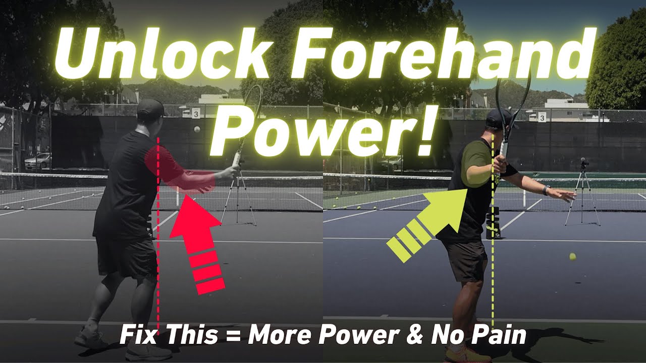 The Key to Shoulder Loading for More Forehand Power - YouTube