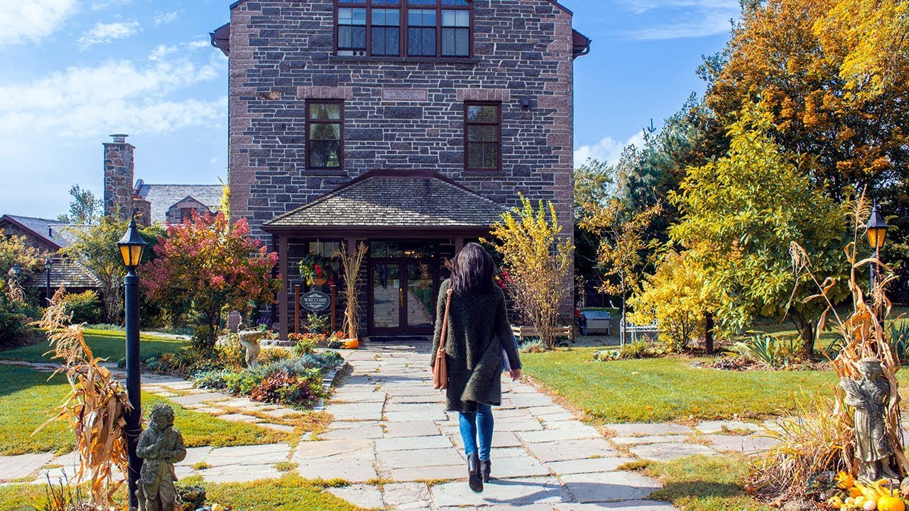 Experience Fall at Ste. Anne's Spa - YouTube