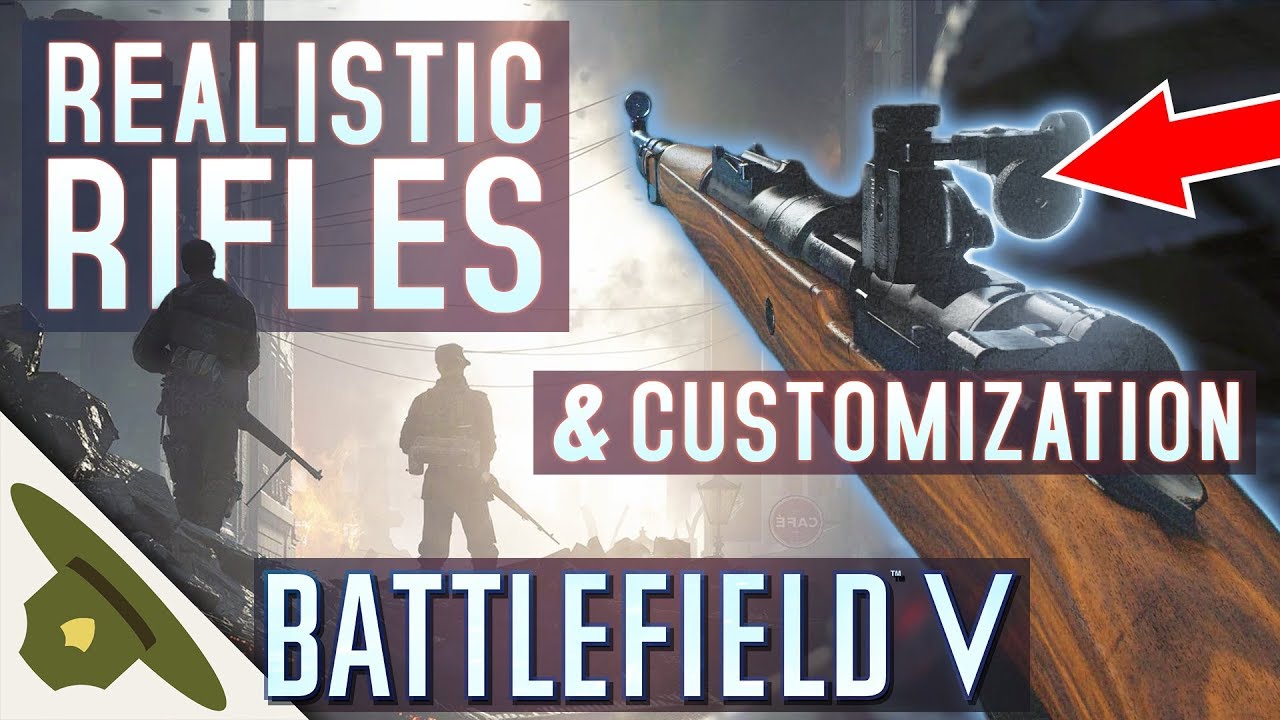 Battlefield 5: WEAPON CUSTOMIZATION and realistic KAR98K bolt action ...