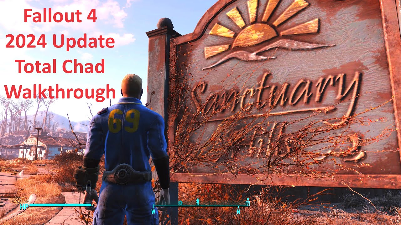 Fallout 4 2024 Update Total Chad Walkthrough Part 1 - YouTube