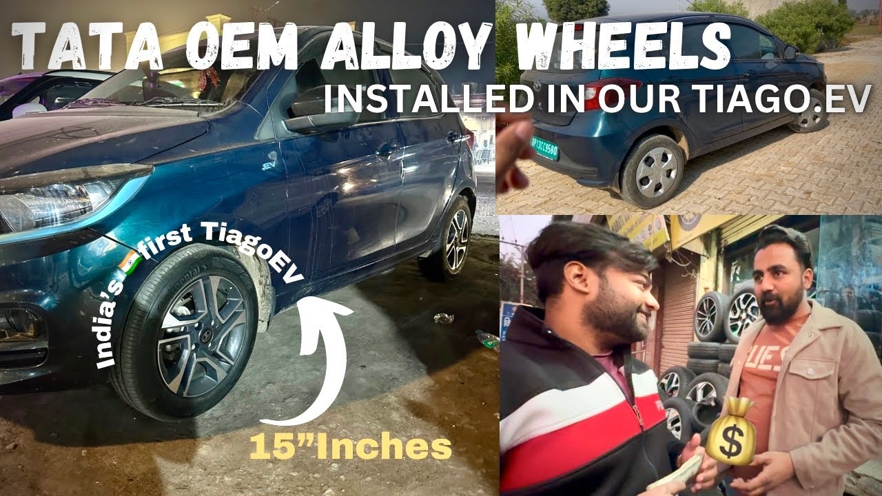 OUR TATA TIAGOEV GOT OEM 15 inches ALLOY WHEELS AT CHEAPEST PRICE 🔥15 ...