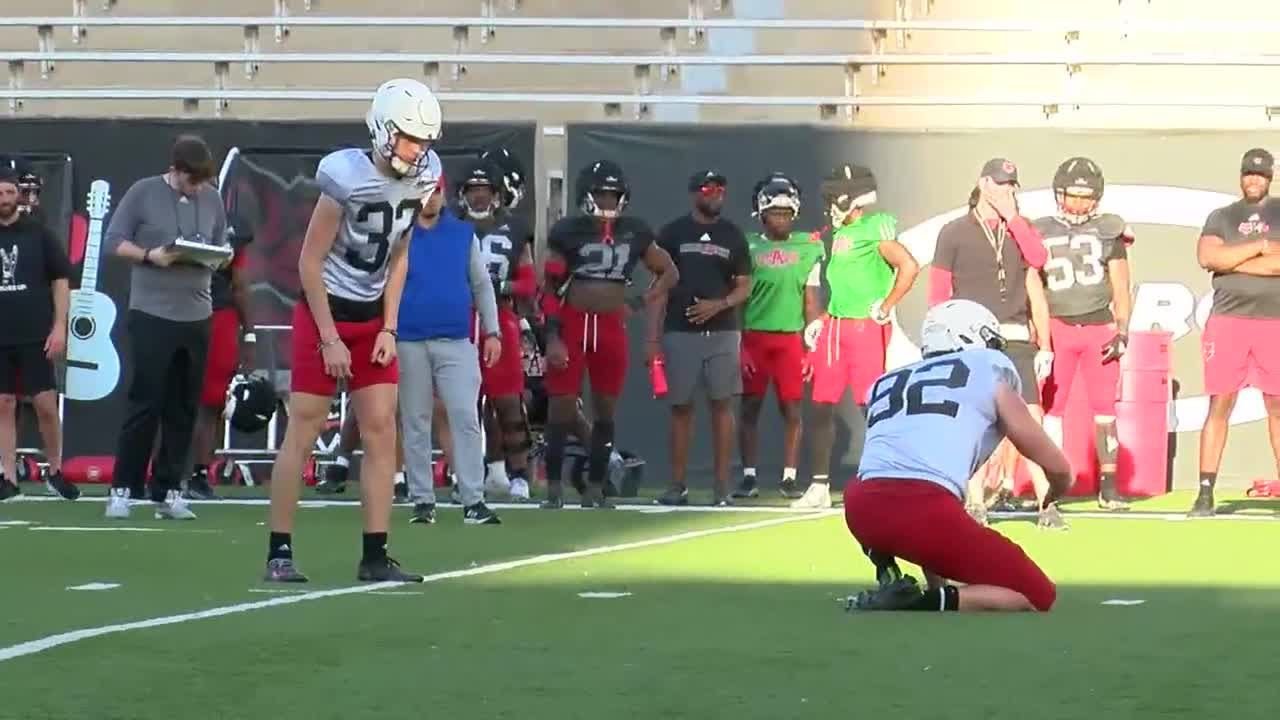 Butch Jones breaks down A-State special teams ahead of Pack Day Spring ...