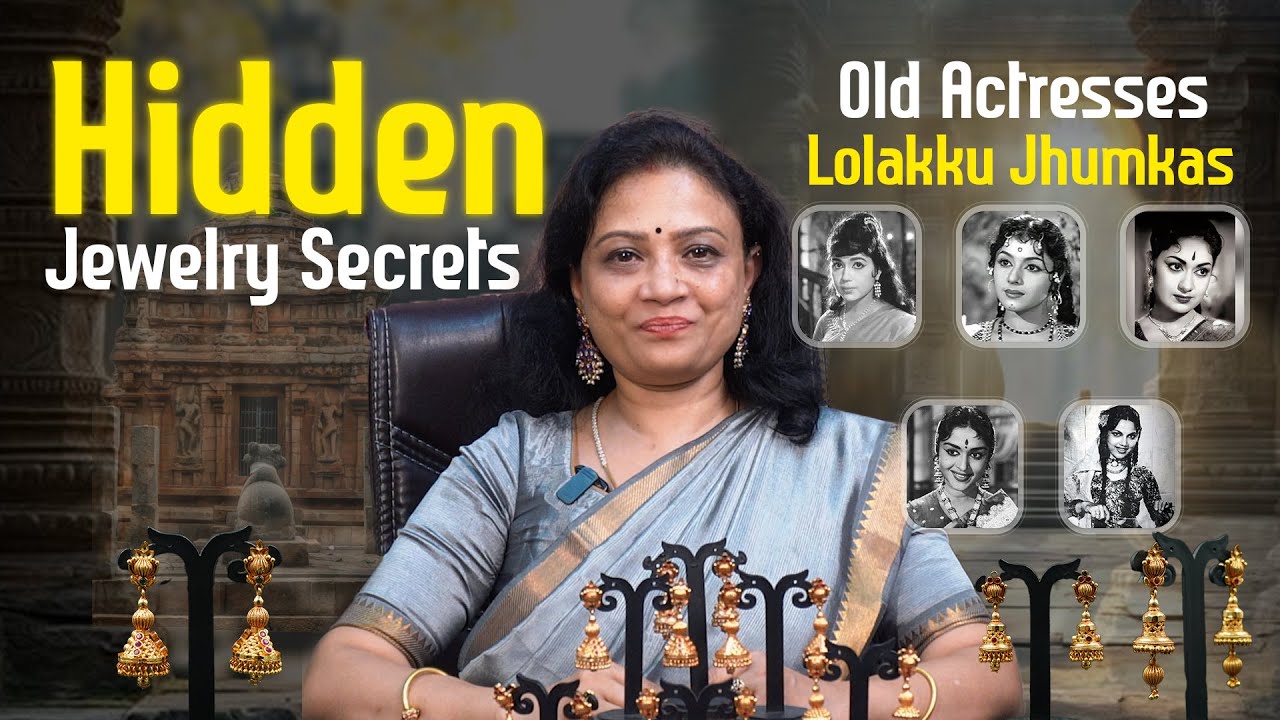 Step into tradition with these stunning Old Vintage Lolakku Jumkhis . # ...