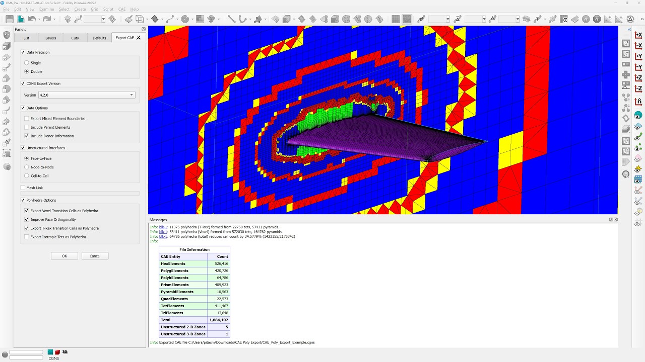 Fidelity Pointwise | Reduce Volume Mesh Cell Count with Polyhedral ...