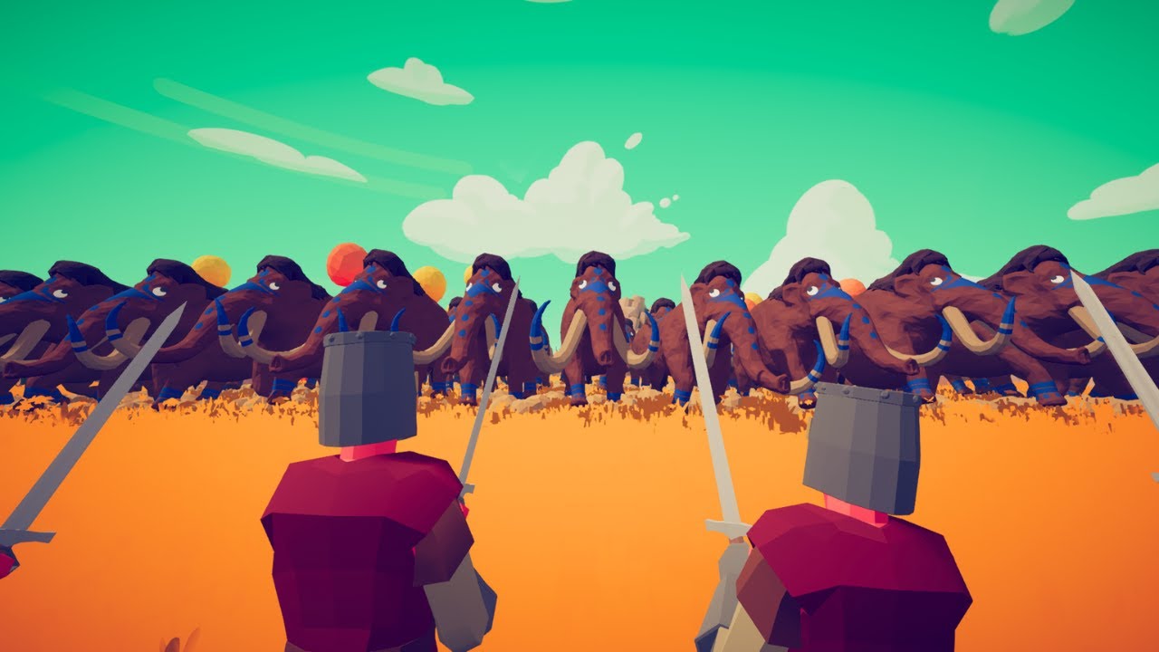 40x MAMMOTH STAMPEDE vs 120+ MELEE UNITS - TABS | Totally Accurate ...