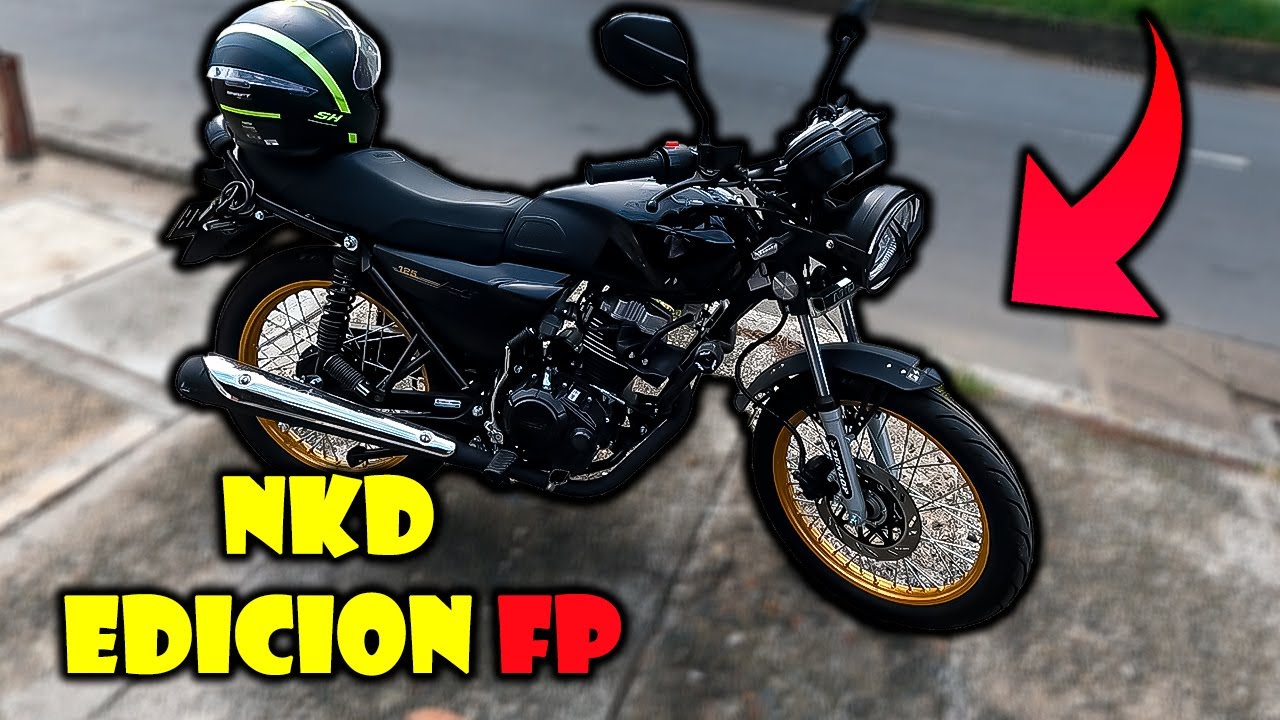 AKT NKD 125 Edición FP - Prueba de Manejo - YouTube