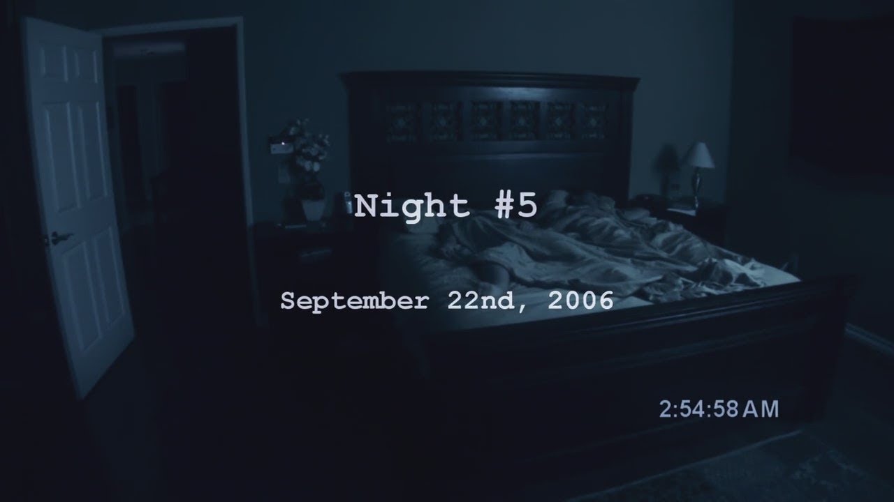 Paranormal Activity (2007) P#10 | Night#5 | - YouTube