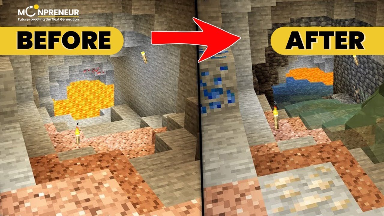 Minecraft Cave Exploration & Base Building Guide - YouTube