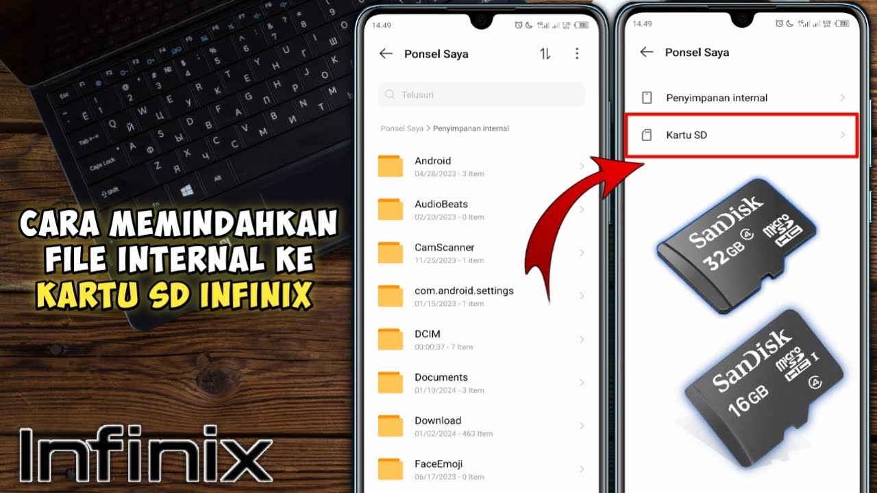 Cara Memindahkan Data Internal (Foto, Video, Musik, File) Ke Kartu SD ...