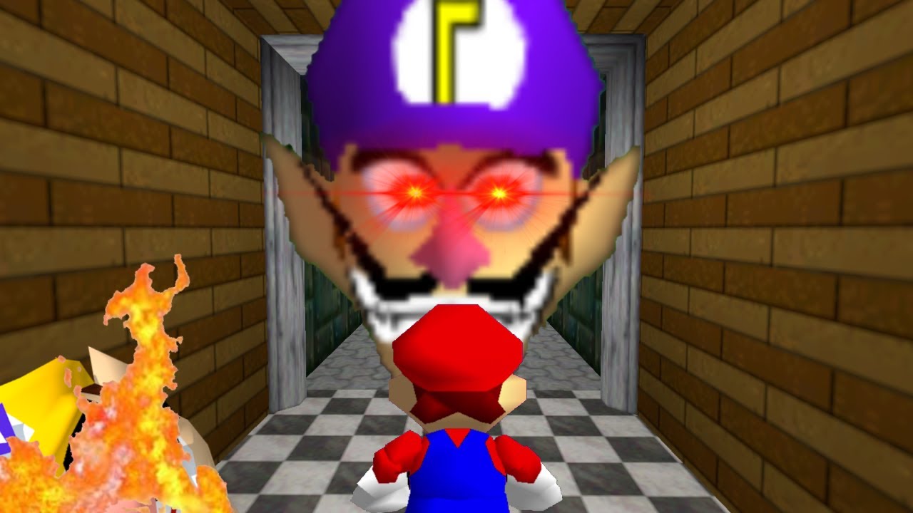 (SM64) The Waluigi Apparition || 29/07/95b - YouTube