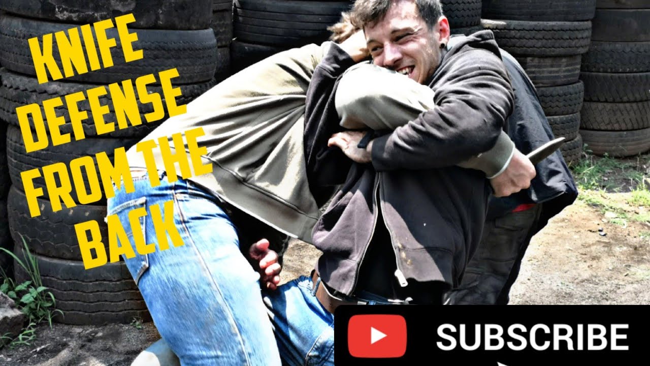 Knife defense from the back... Realistic effective self defense ...
