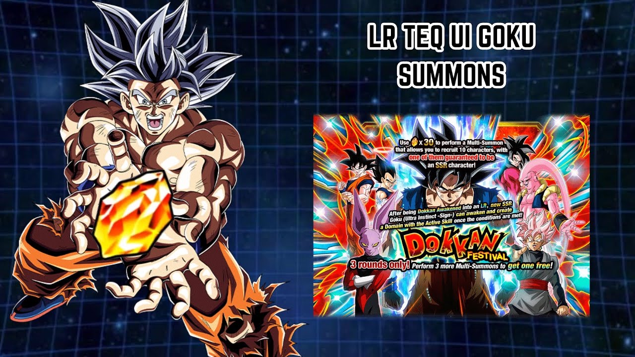 How FAST can I pull the NEW LR TEQ UI GOKU in Dragon Ball Dokkan Battle ...