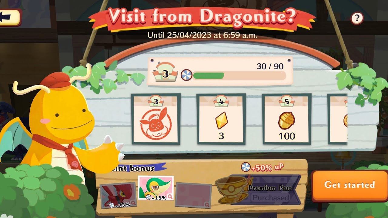 Pokémon Café Remix: Pretend Dragonite Hospitality event - YouTube