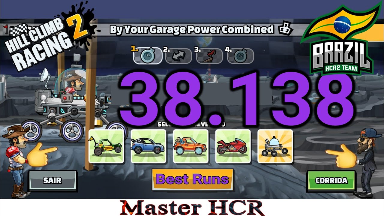 38.138 Points Best Runs | HCR2 Hill Climb Racing 2 New Team Event | By ...
