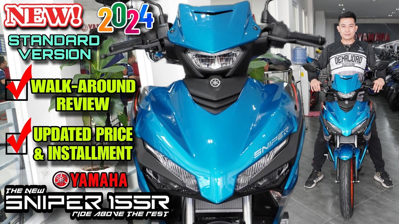 2024 YAMAHA SNIPER 155 Standard Version - YouTube