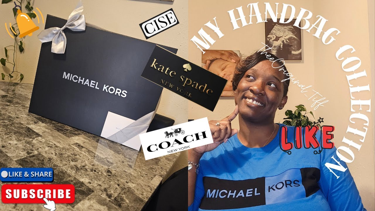 ️ My Handbag Collection ! Michael Kors, Coach, Kate Spade, Cise & More - YouTube