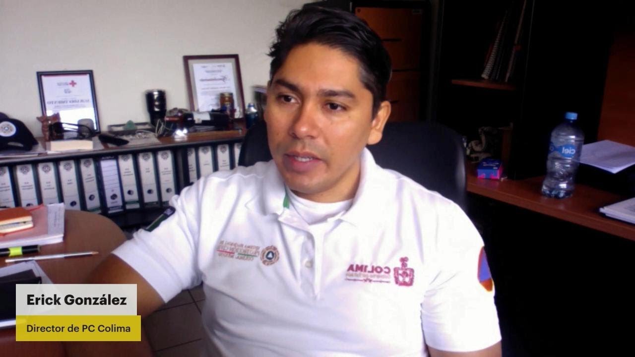 Erick González director de Protección Civil Colima, nos habla del grupo de difusión para ...